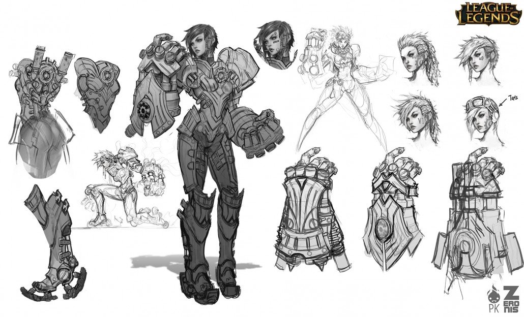 Vi League Of Legends Fan-Art | Art-of-LoL