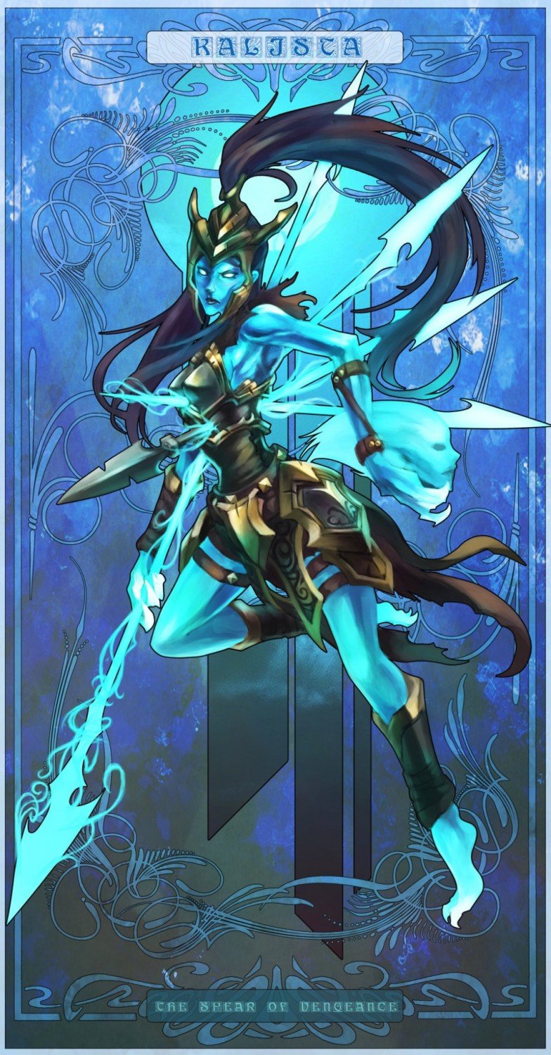 Kalista Fan Art League Of Legends Fan-Art | Art-of-LoL