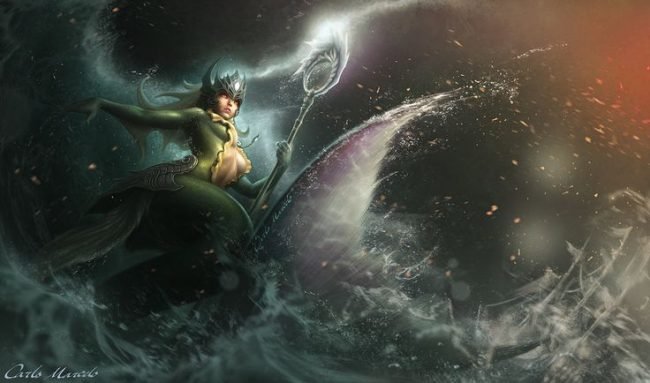 Nami League Of Legends Fan-Art | Art-of-LoL