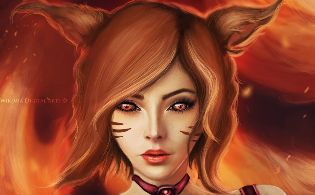 Ahri League Of Legends Fan-Art | Art-of-LoL